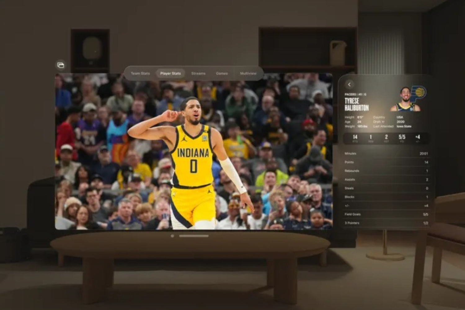 NBA en realidad mixta: así funciona el nuevo modo 3D con Apple Vision ...
